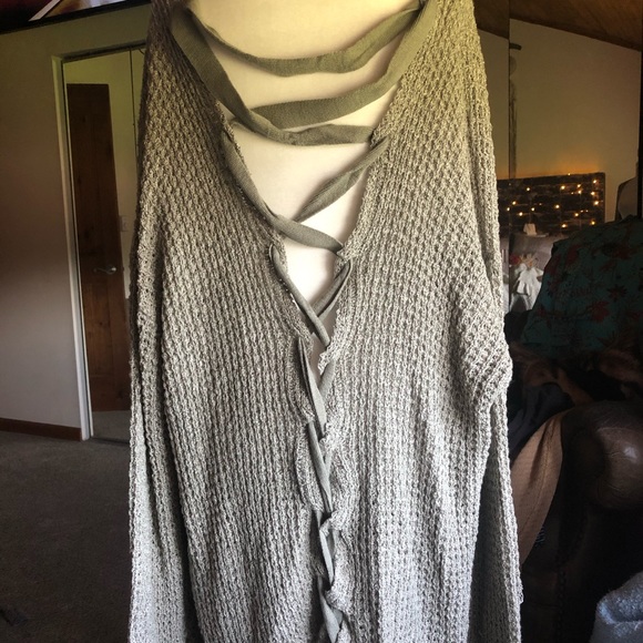 Knox Rose | Sweaters | Knox Rose Oversized Laceup Cardigan | Poshmark